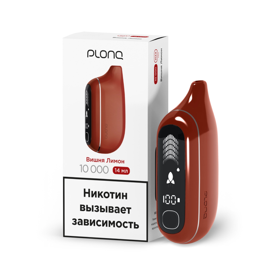 Купить Электронная сигарета Plonq Max Pro "Вишня Лимон" 1 шт/уп в Интернет-магазине